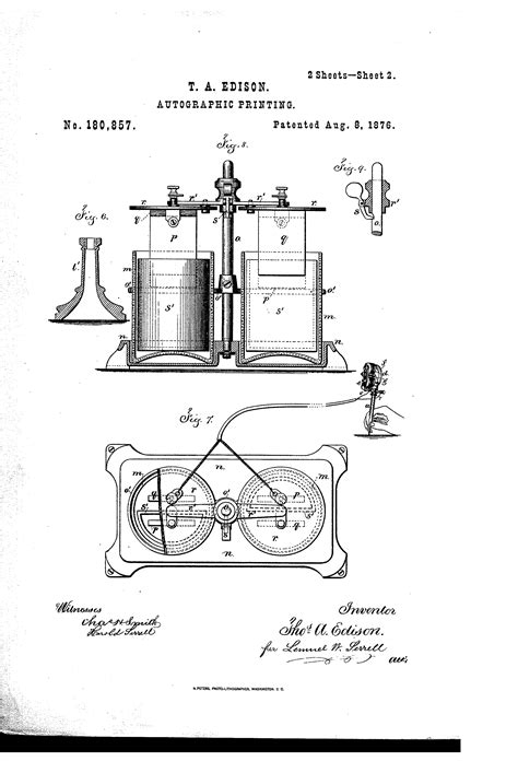 Patent US Improvement In Autographic Printing Google Patents