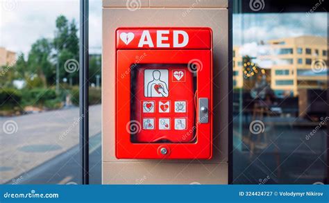 Automatic External Defibrillator Aed Generated Ai Stock Illustration Illustration Of Shock
