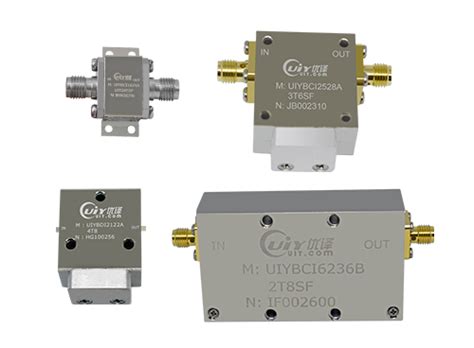 Rf Microwave Isolator Coaxial Drop In Broadband Dual Junction