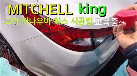 Mitchell King 고가 라인 카나우바 시공 교육중 올바른세차 가맹점모집 조명 약품 기술 보험처리 교육 노브러쉬세차장 스팀세차 디테일링샵공사 조명 컨설팅 Youtube