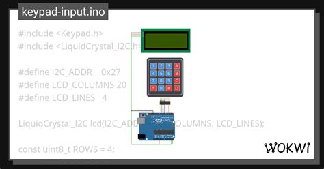 keypad o copy wokwi esp32 stm32 arduino simulator