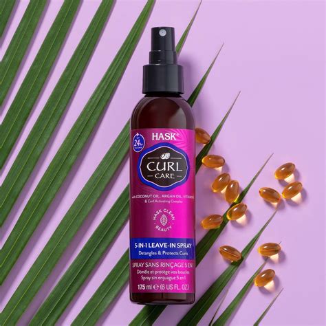 Hask Curl Care In Leave In Spray Ml Woolworths