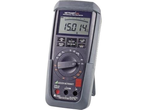 Hånd Multimeter Gossen Metrawatt Metrahit Am Pro Cat Iii 1000 V Cat Iv