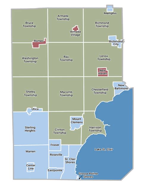 Maps Municipalities And Methodology A Quick Guide To Macomb County