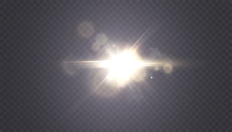벡터 일러스트레이션을 위한 광선과 하이라이트가 있는 밝은 노란색 조명 효과 개체 그룹에 대한 스톡 벡터 아트 및 기타 이미지 개체 그룹 광선 노랑 Istock