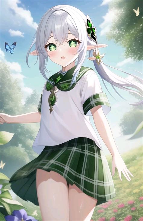 原神草神纳西妲二次元美图小吉祥草王 哔哩哔哩