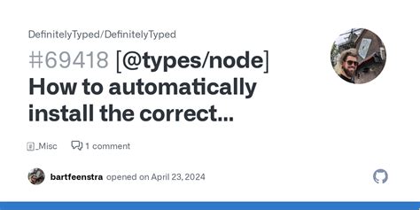 Typesnode How To Automatically Install The Correct Version For The