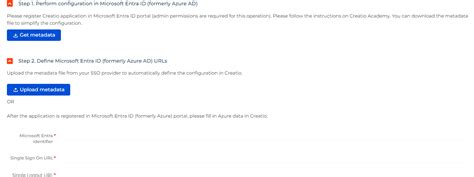 Single Sign On Via Ad Fs Creatio Academy