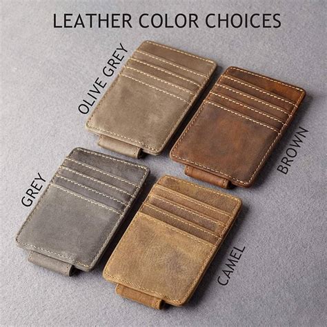 Stainless Steel Money Clip Personalized Money Clip Wallet Custom