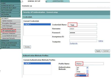 Network EAP Vs Open Authentication With EAP In Autonomous AP S Cisco Community