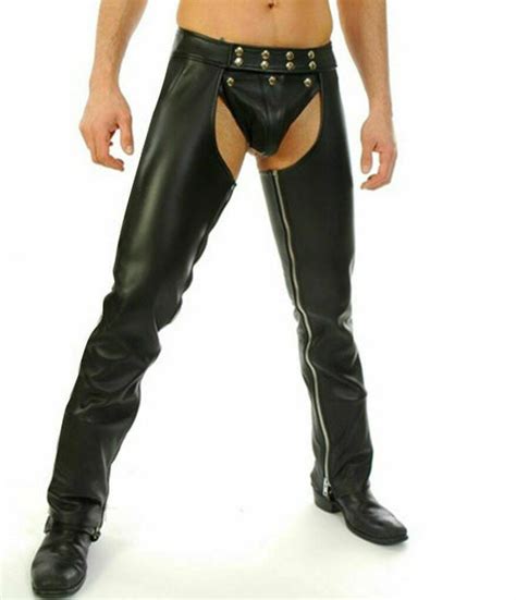 Leather Rights Premium Leather Chaps For Gay Men Bondage Collection