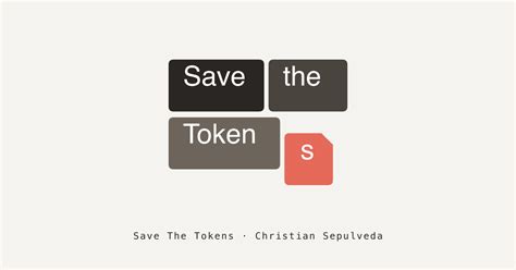 Session Export — Save The Tokens