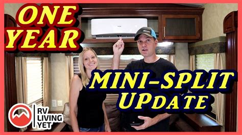 YEAR UPDATE Installing Mini Split Air Conditioner In RV Camper FAQ AC On Solar Mini