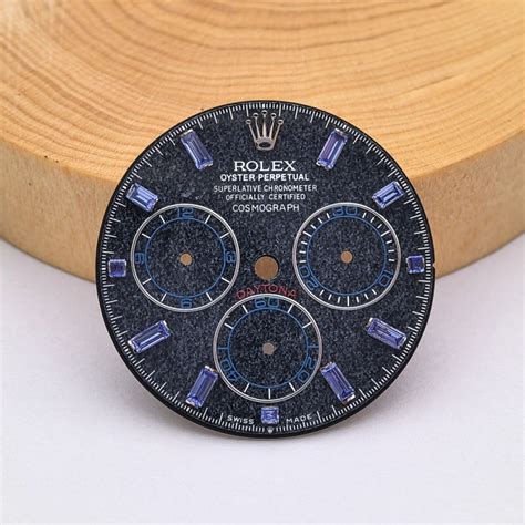 Dark Blue Watch Dial For Rolex Daytona 126509 Cal 4131