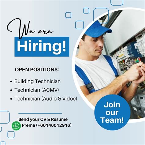 Premavathi Sanmugam On Linkedin Singapore Jobvacancy Recruitment Technician