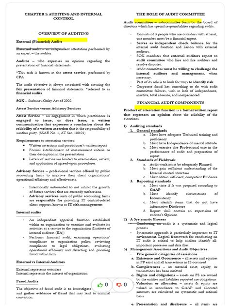 Cis Chapter 1 Notes Information Technology Auditing And Assurance Third Editionby James A Hall