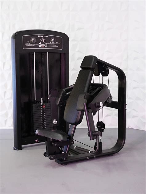 Muscle D Elite Selectorized Bicep Curl Machine Total Fitness Usa