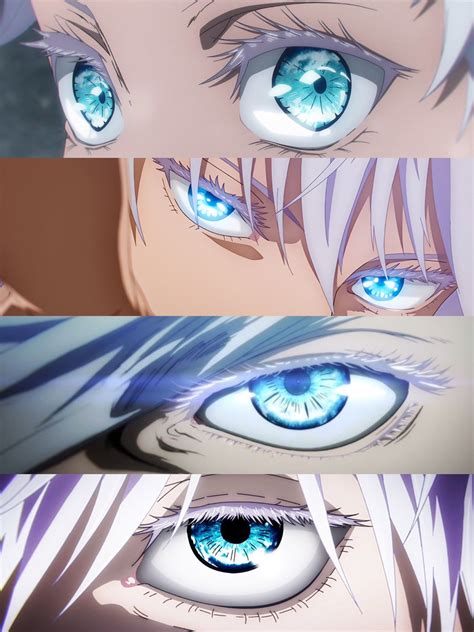 Jujutsu Kaisen Gojos Eyes Evolution 目 描き方 ゲームボーイ アニメ 目