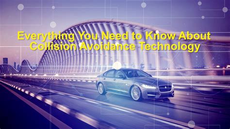 Everything You Need To Know About Collision Avoidance Technology