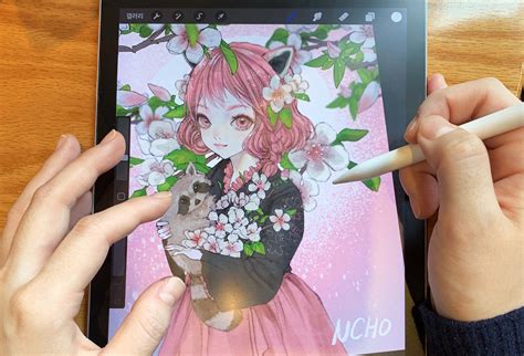 Class101 아이패드와 프로크리에이트로 그리는 눈부시게 화려한 캐릭터 일러스트