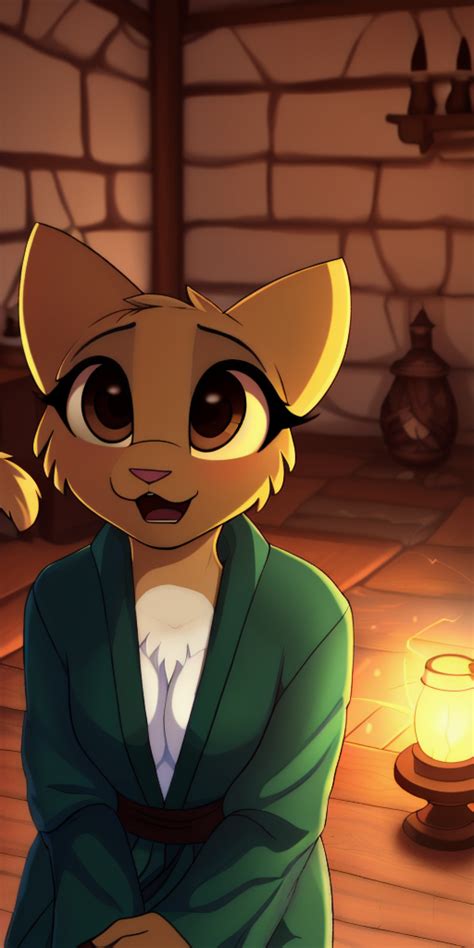 Image 8298 Khajiit Adorable Aiassisted Artistkibermozgai Browneyes