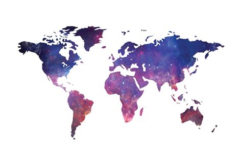 Premium Vector Abstract World Map