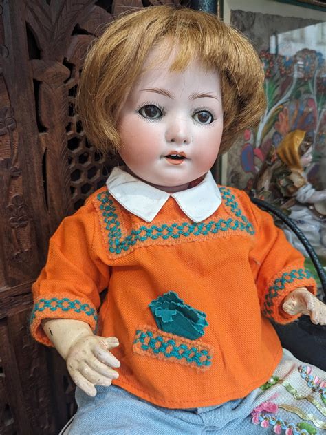 Antique Bisque Head Doll Heubach Koppelsdorf 320 Germany Etsy
