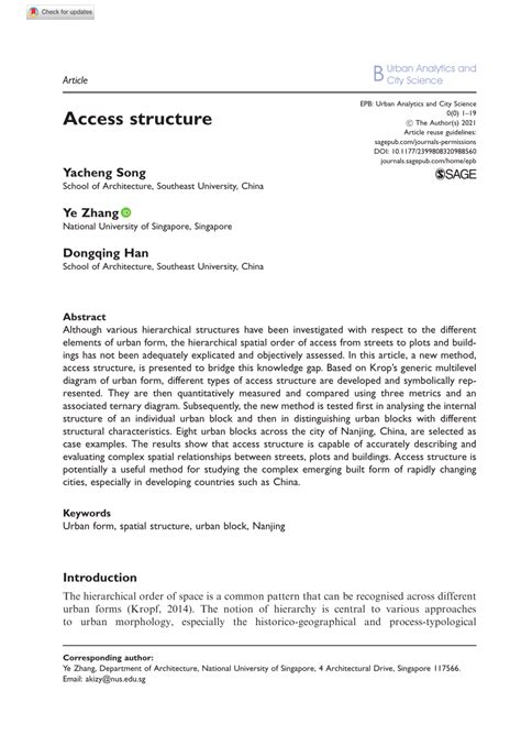Pdf Access Structure