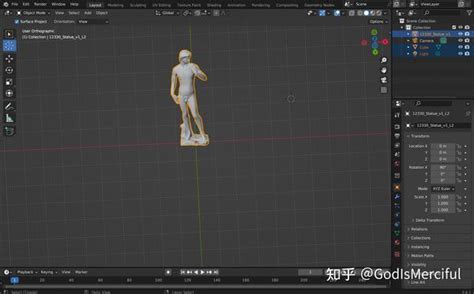 在matlab中读取大卫雕像的obj 文件并可视化 知乎