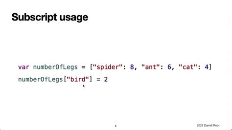 The Swift Programming Language Book Subscripts The Video Version Youtube
