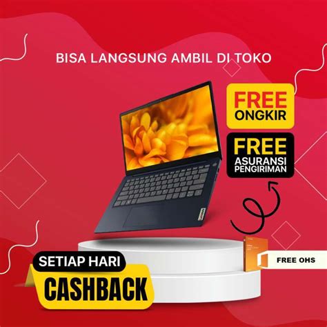 Jual Laptop Lenovo Ideapad Slim I Igl Intel Celeron N Ram Gb Gb Ssd Hd Tn