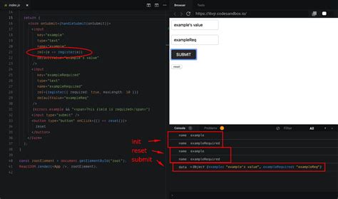 Form Fail Working After Reset Issue React Hook Form React Hook Form GitHub