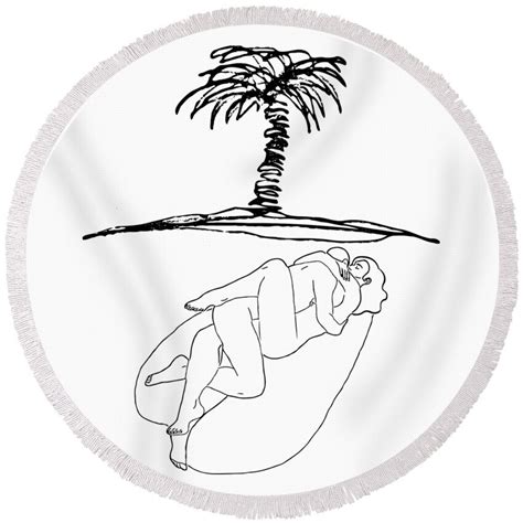 Sex On The Beach Sensual Attractive Couple Having Sex Naked Couple One Line Art Sex Scene