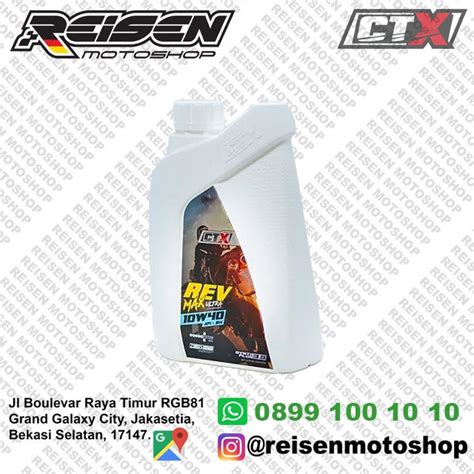 Jual Oli Ctx Rev Max Ultra Formula Canada Setara Motul 7100 Shopee