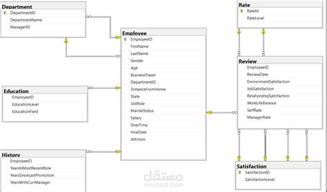 HR Database System Microsoft SQL Server مستقل