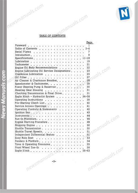 Case Backhoe Loader Model 320 Operator Manual
