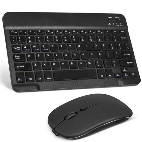 Ultra Slim Rechargeable Wireless Bluetooth Keyboard And Mouse Combo For