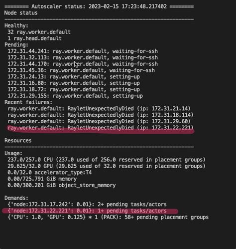 [tune autoscaler] autoscaler made demands on a node while knowing this