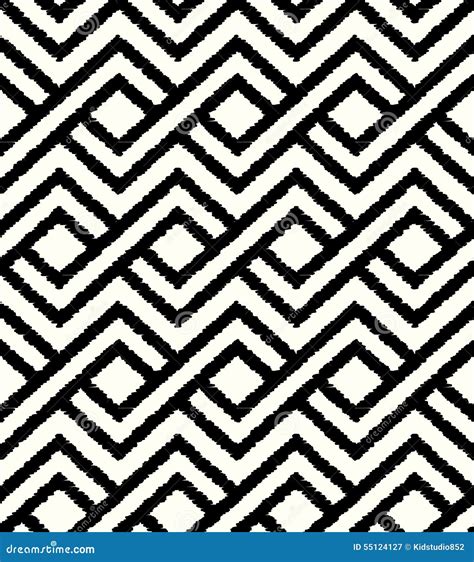 Seamless Black Weave Mesh Pattern Stock Vector Illustration Of Chain Decoration 55124127