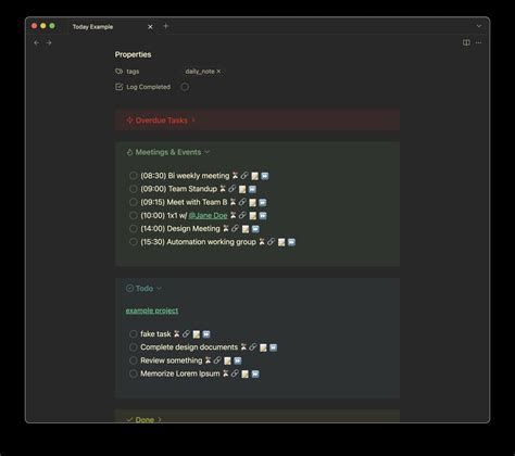 Obsidian Tasks Plugin Events λ Ryan Himmelwright Net