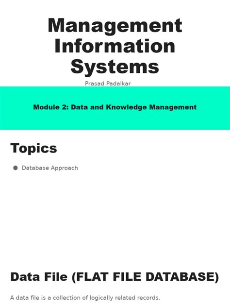 Mis Module2part2 Pdf