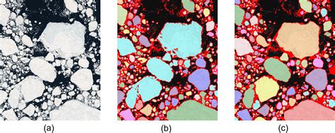 Tc Ice Floe Segmentation And Floe Size Distribution In Airborne And