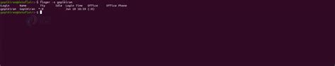 Finger Command In Linux Dataflair
