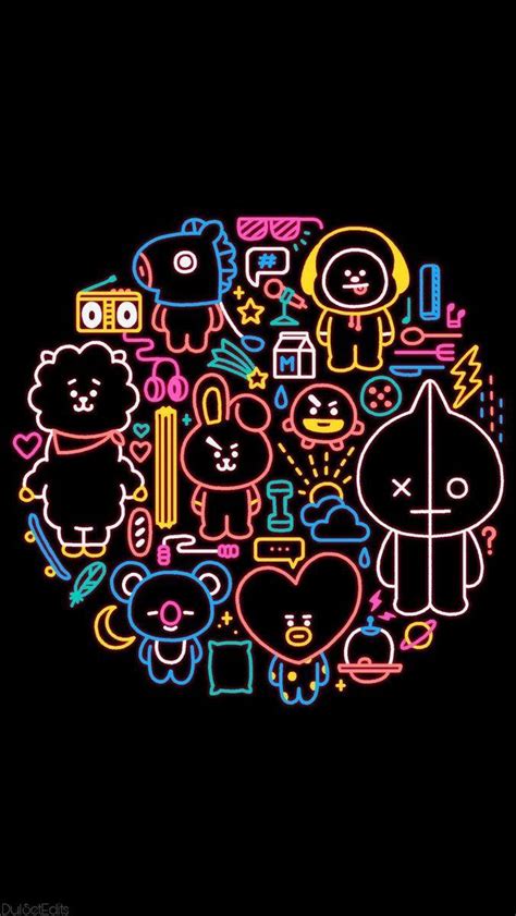 Bts Bt21 Wallpapers Top Free Bts Bt21 Backgrounds Wallpaperaccess