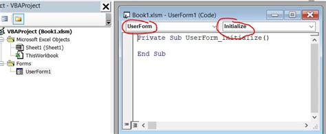Userform Trong Vba Cách Tạo Và Sử Dụng Form Excel