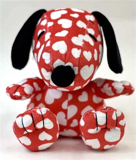 Valentines Day Snoopy Plush