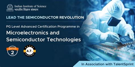 Microelectronics And Semiconductor Technologies Course By Iisc