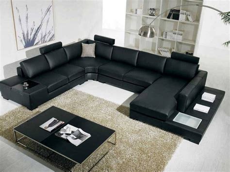 15 Photos Why Black Microfiber Sectionals Are A Smart Choice For Your Home