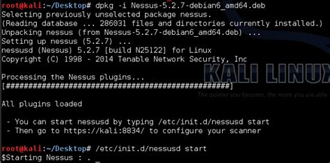 Installing And Using Nessus On Kali Linux Blog Tenable®