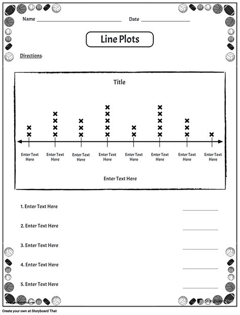 Line Plot Portrait Bw 2 Storyboard By No Examples